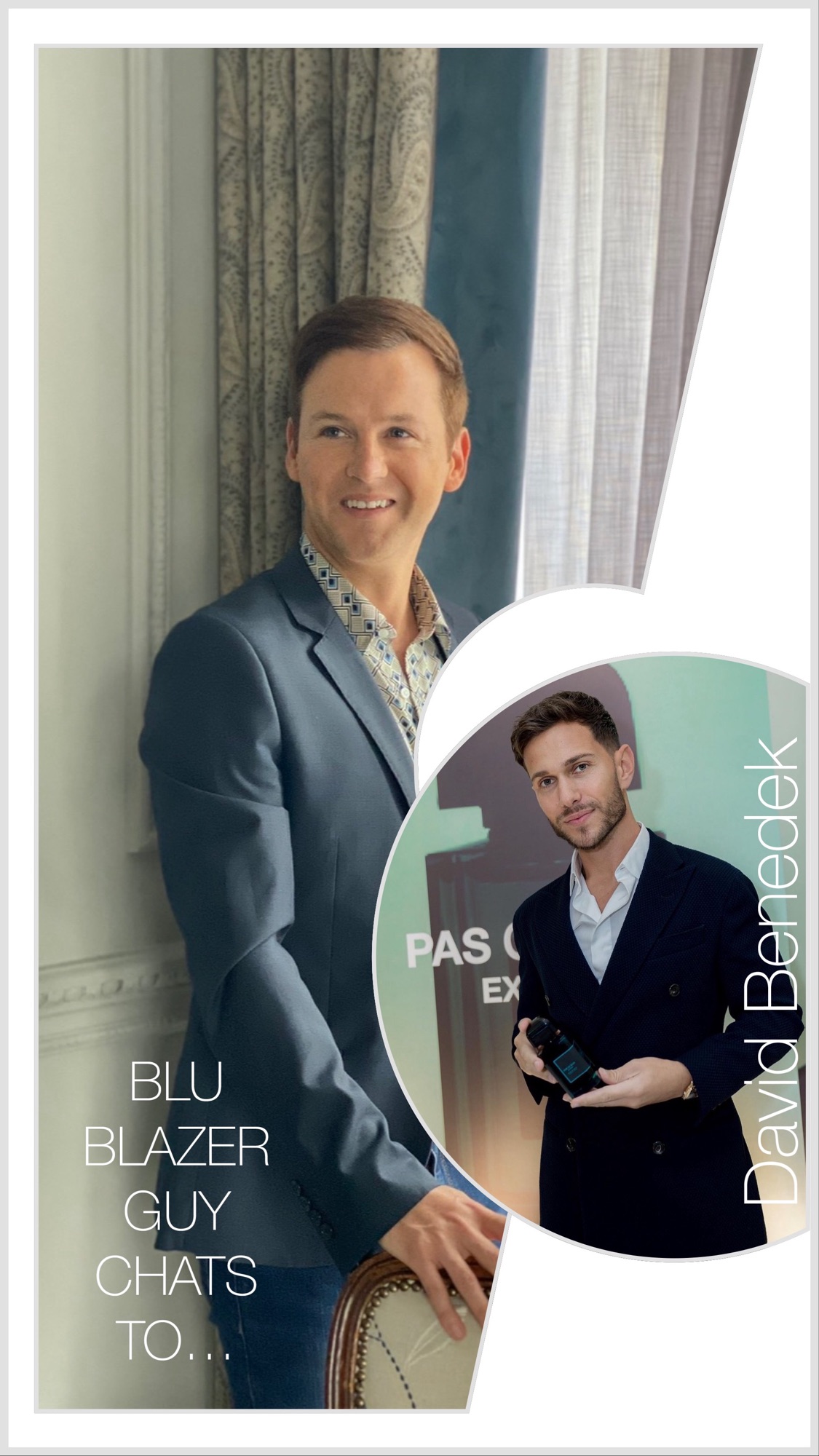 David Benedek of BDK Parfums – BLU BLAZER GUY